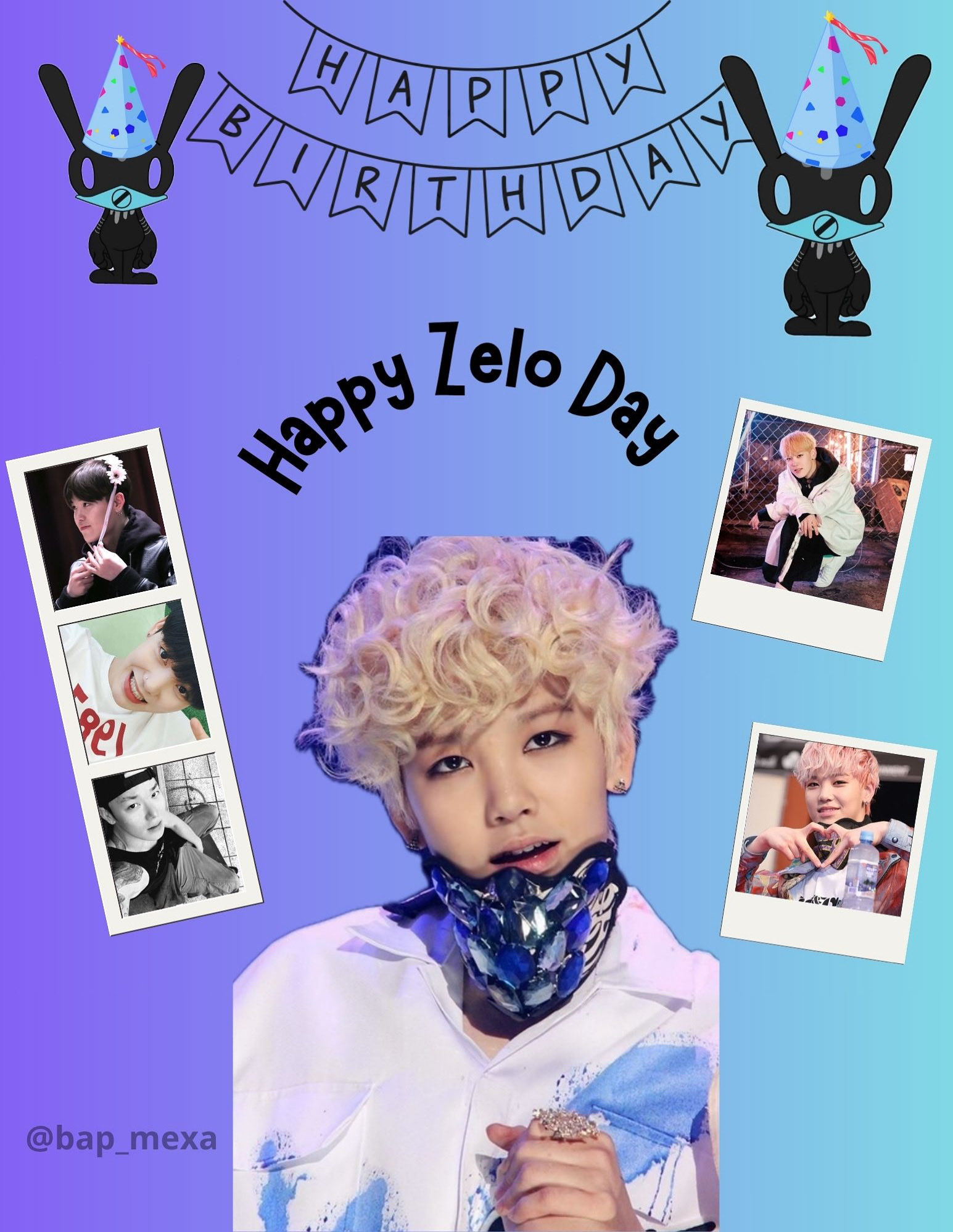 Zelo Purple Hair
