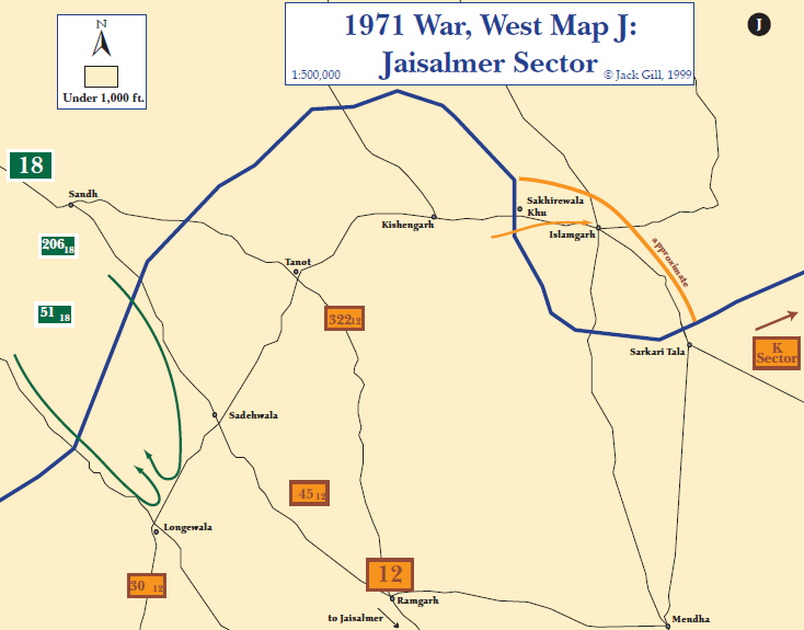 1971. Katoras targetted Jaisalmer, India retaliated by targetting ...