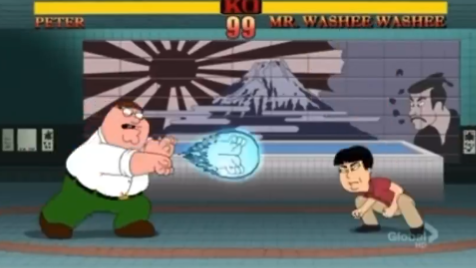 Peter Griffin vs Mr Washee Washee 💥