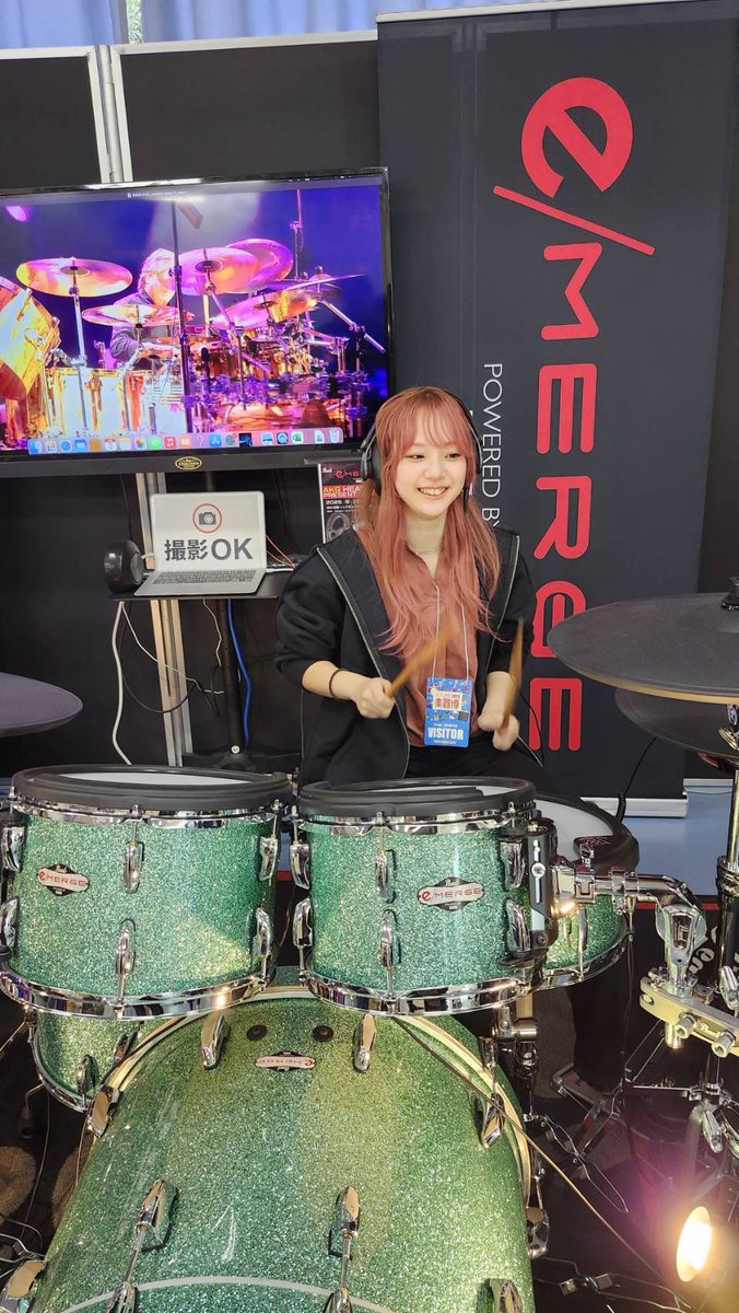 東京楽器博2025に行ってきました！ いつもお世話になっているPearl DrumsやRolandのドラムを試奏させていただきました論 ...