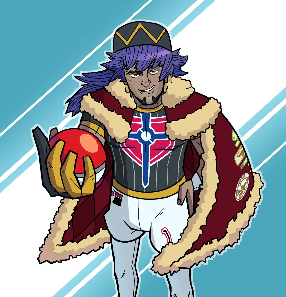 ダンデ(ポケモン) 「Leon, Galar Pokemon Champion」|HPXのイラスト