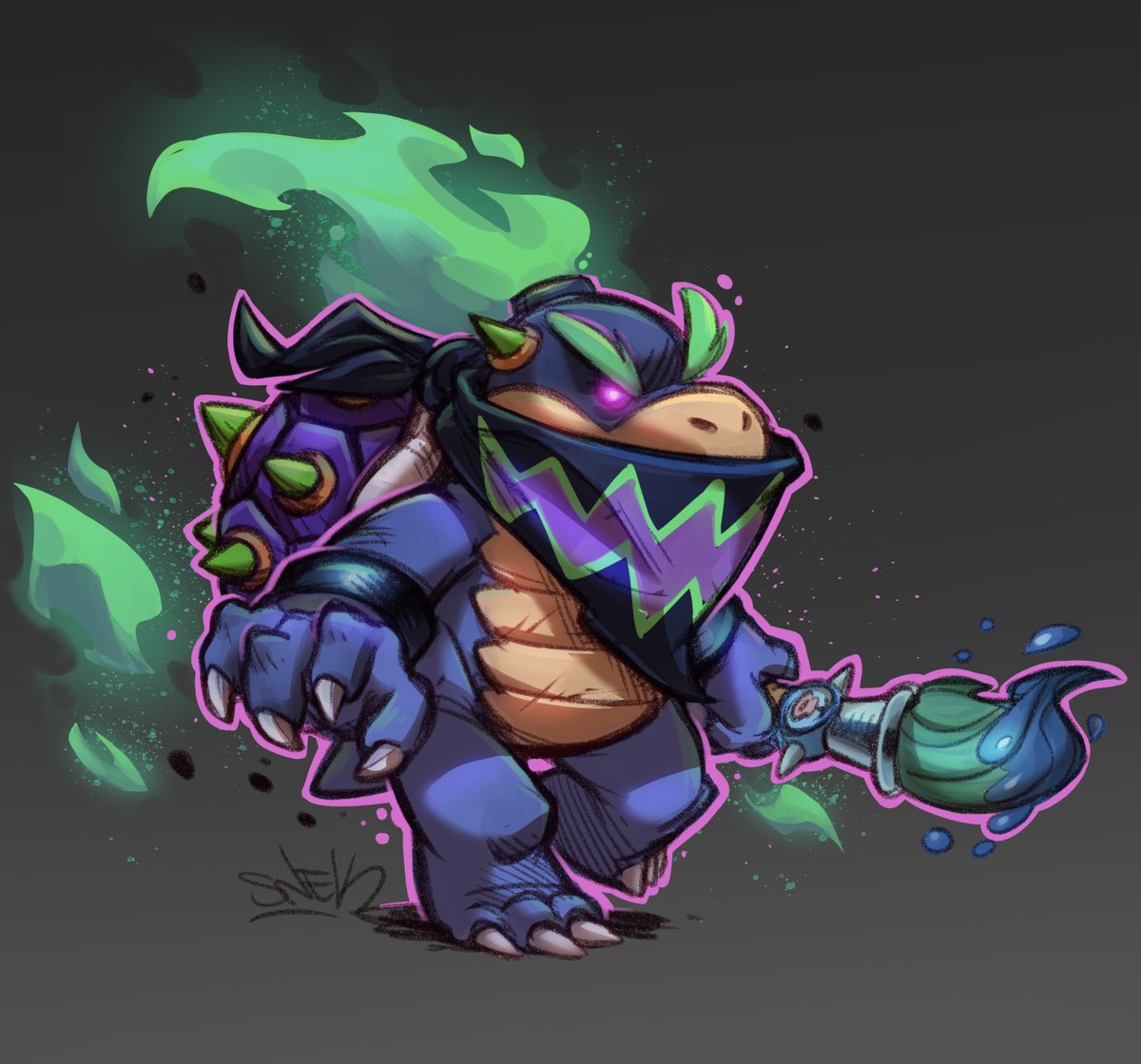 Dark Bowser Jr