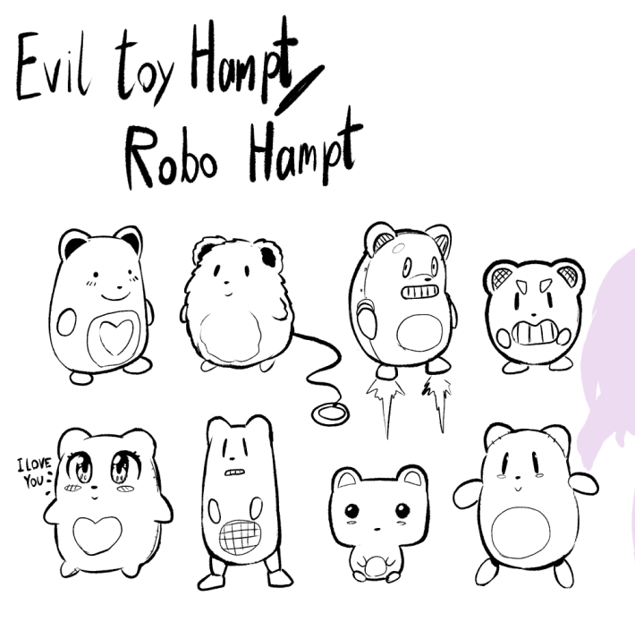 「I'm doing some concepting for a future comic. Which Evil Ham」JamoARTの漫画