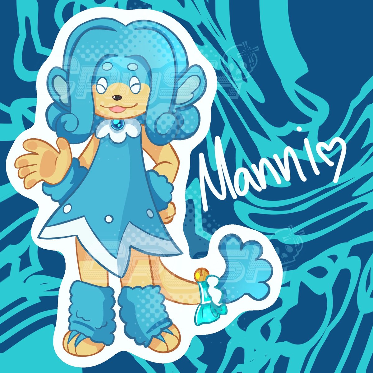 Introducing my Simipour Manni!! I’ve been getting into these elemental ...