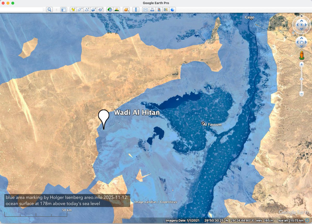 Another interesting match of a sea level 178m above today's are the ...