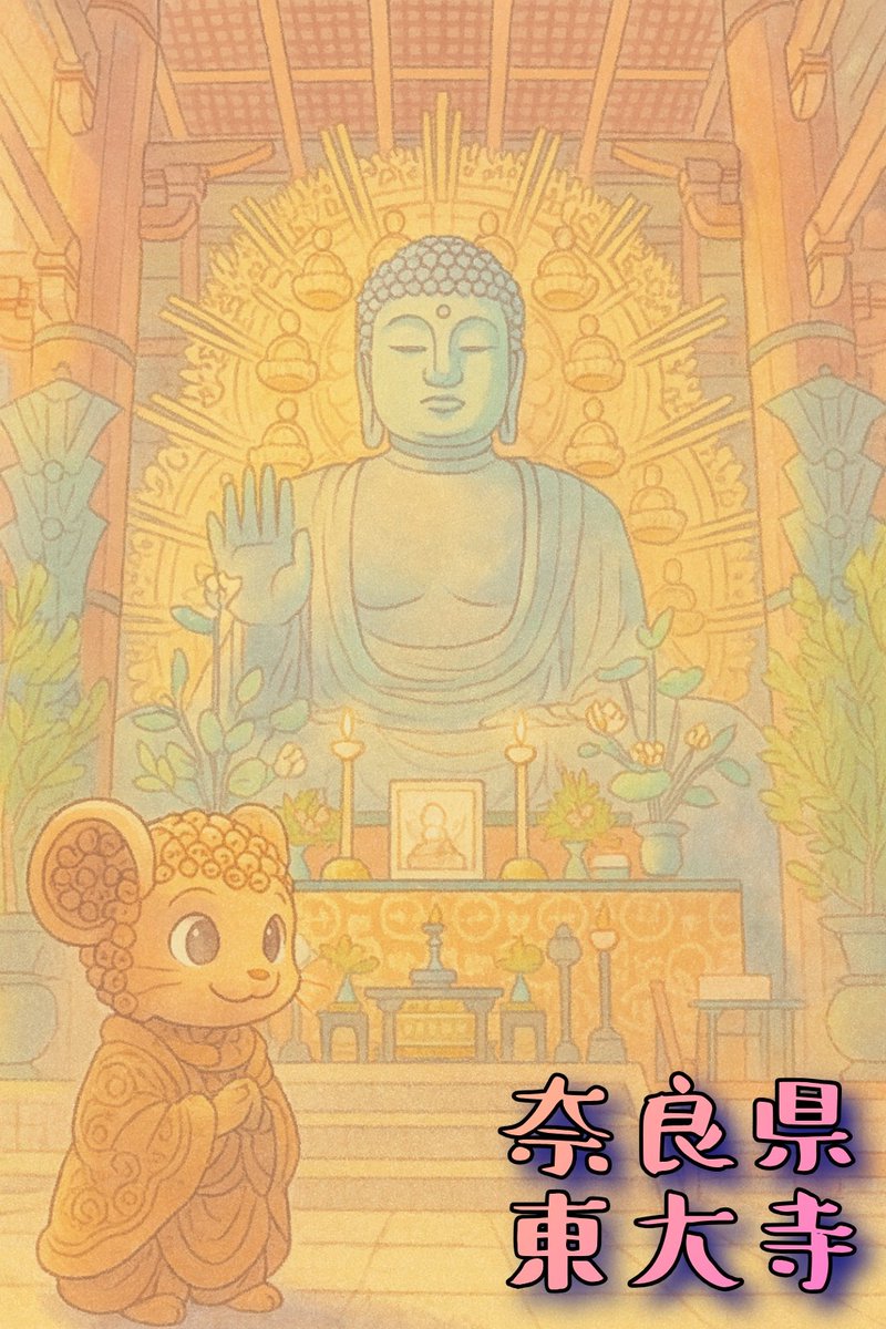 🟡奈良県 東大寺🟡 奈良県奈良市にある東大寺は、聖武天皇の命により728年に創建された華厳宗の大本山です。 世界遺産「古都奈良の文化財」の一つ ...