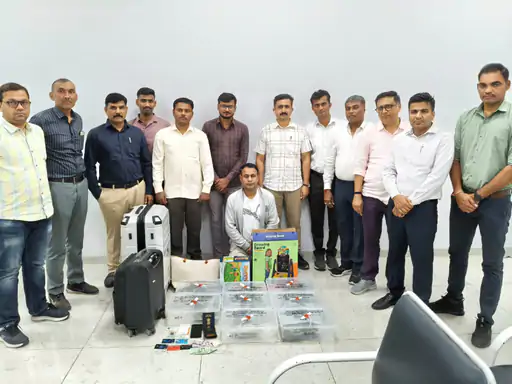 Passenger from Bangkok caught with hydroponic weed worth ₹1.4 crore at ...