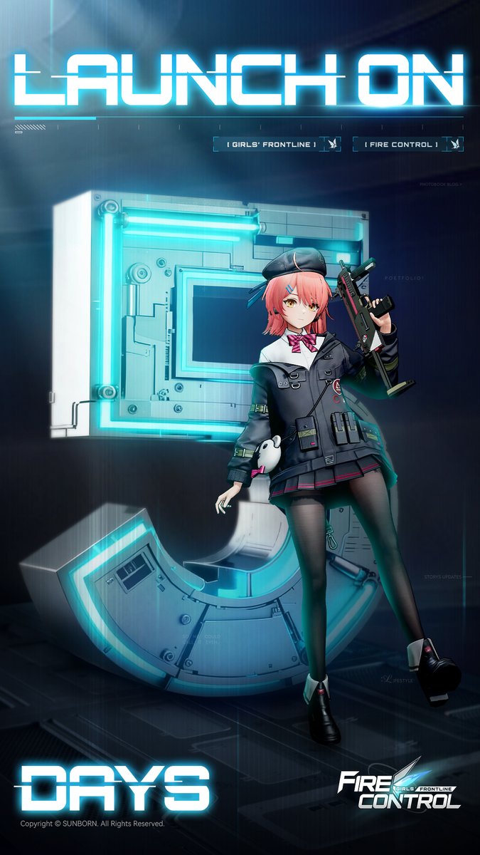 Girls' Frontline: Fire Control Official Launch | 5-Day Countdown Mark ...