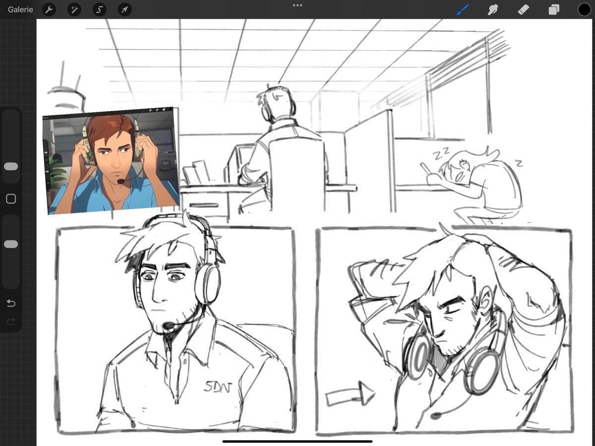 「Wip/ drawing comics is a pain Have some Roberts (his face i」🇫🇷🇷🇪Simi ...