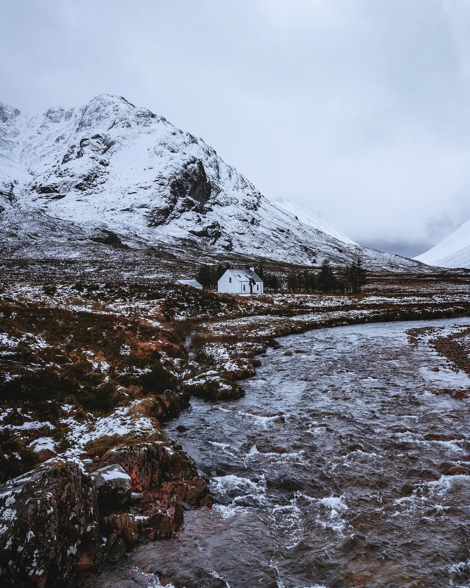 Scottish Highlands Winter Wallpaper