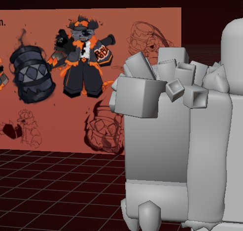 👀 Teaser showing part of Corrupted Builderman's model # ...