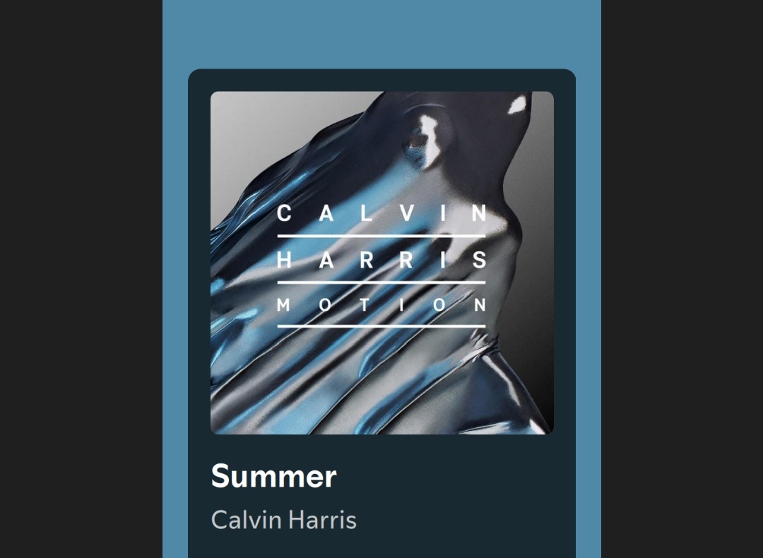 Calvin Harris Logo Summer