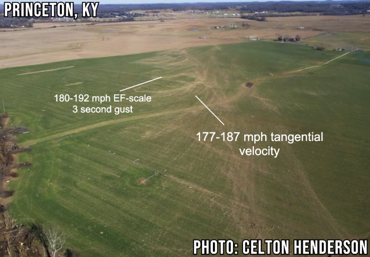 Across the incredible 165.7 mile track, the tornado left imprints of ...