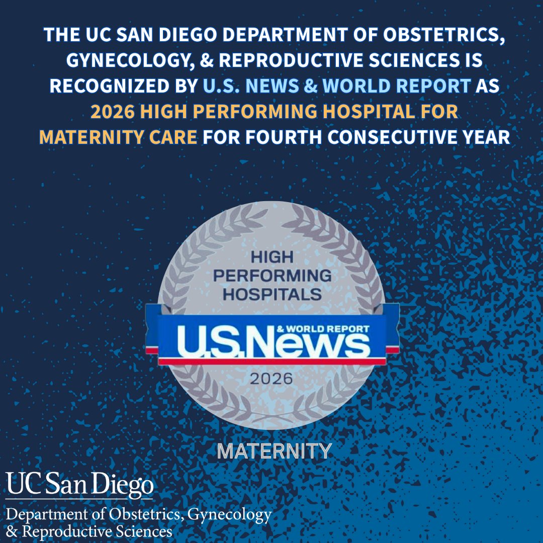 UC San Diego OBGYN (@UCSD_ObGyn) / Posts / X