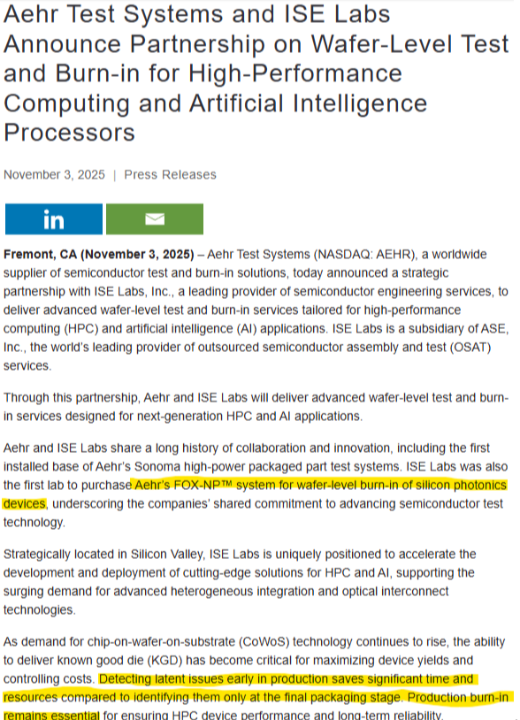 Been doing some research into $AEHR. I believe i’ve linked the “Major ...