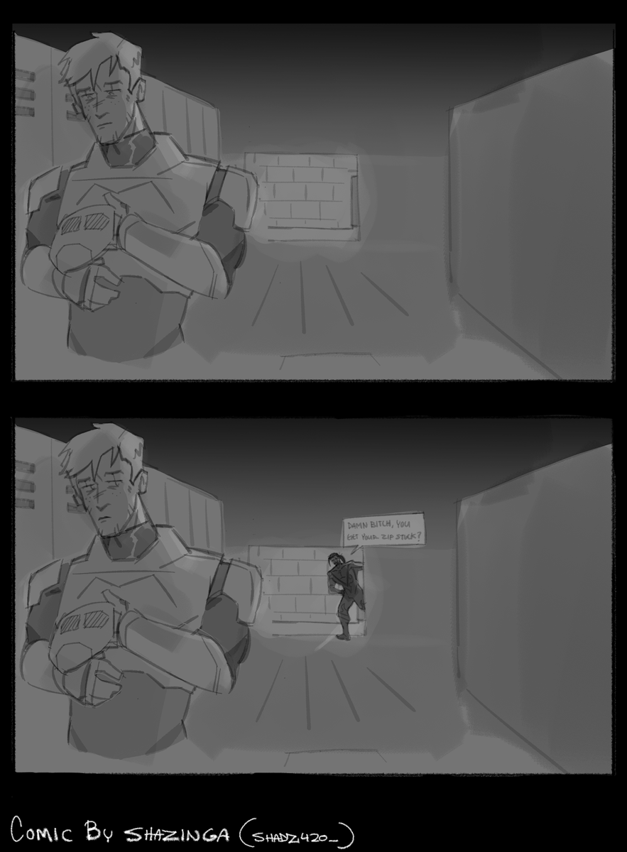 "We need you." A #flambert comic pg 4/5-