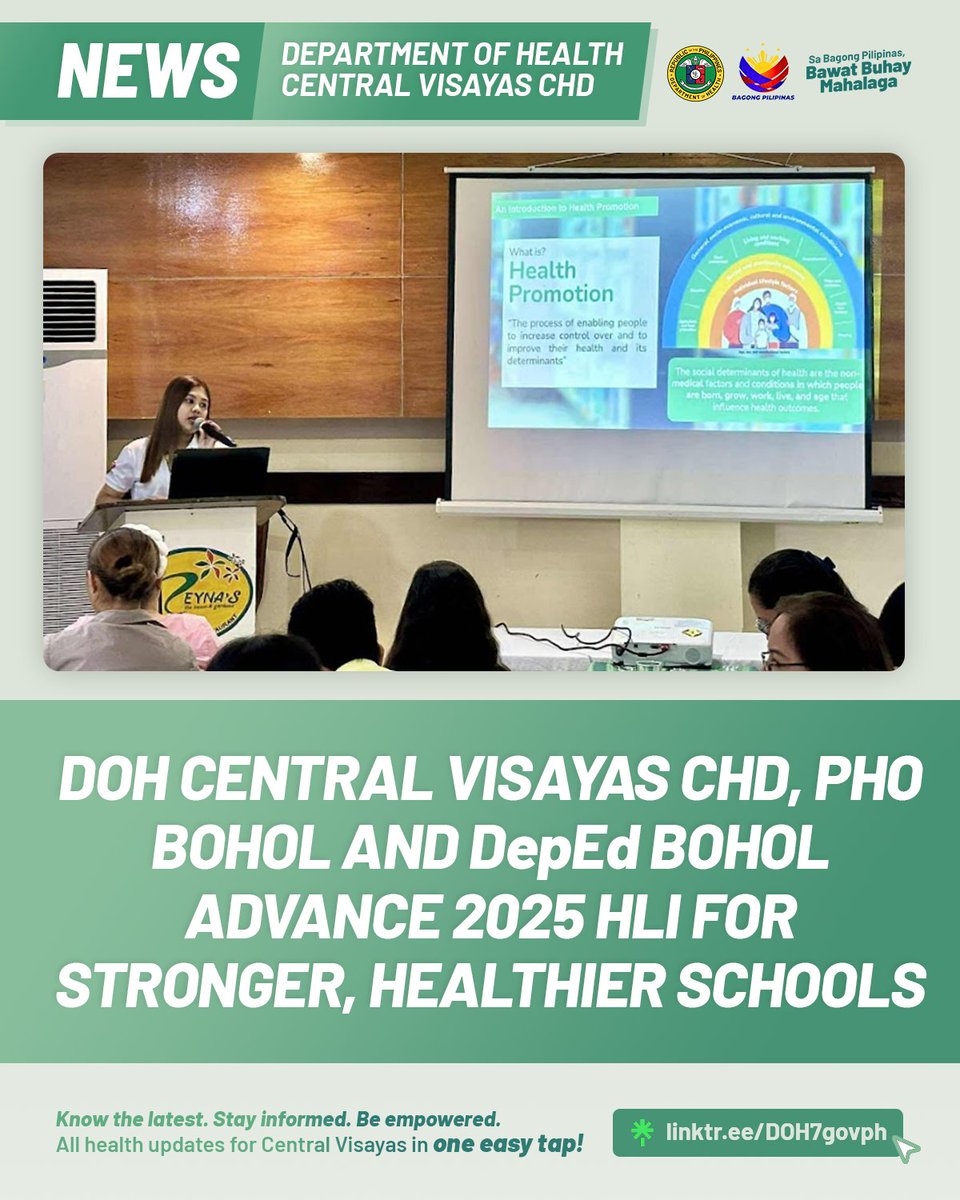 The @DOH7govph, together with the Provincial Health Office (PHO) Bohol ...
