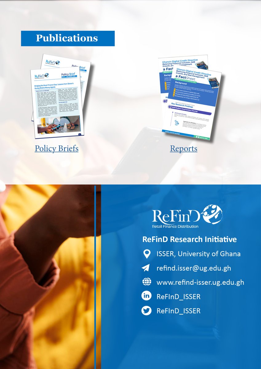 ReFinD Research Initiative, ISSER (@ReFinD_ISSER) / Posts / X