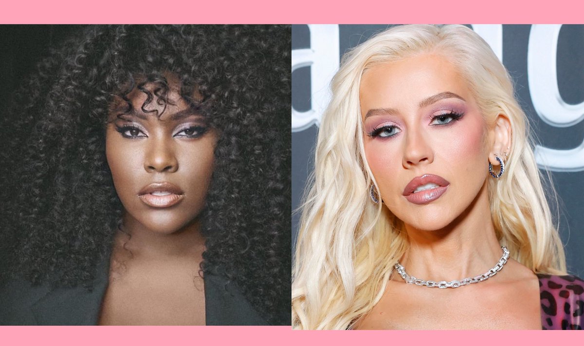 Christina Aguilera and Yseult Transform the Eiffel Tower Into a Moment ...