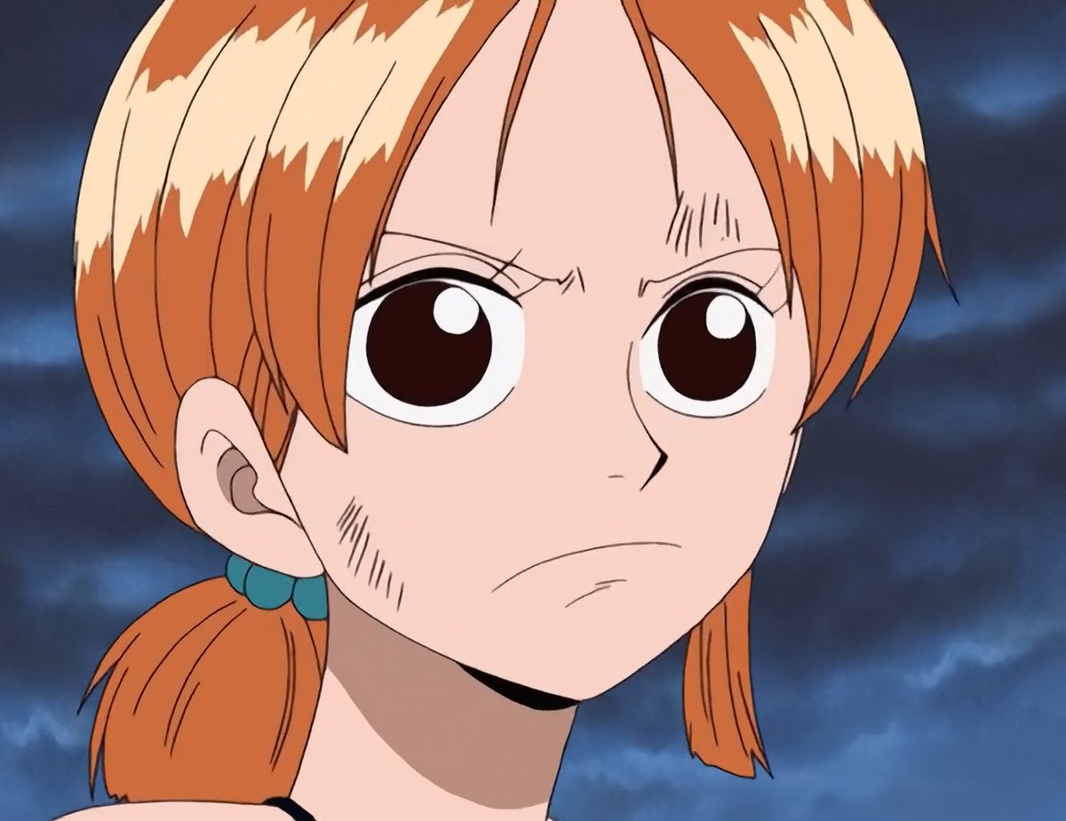 SHE'S SO CUTE OML short hair nami with pigtails, you are so dear to me 💔💔💔