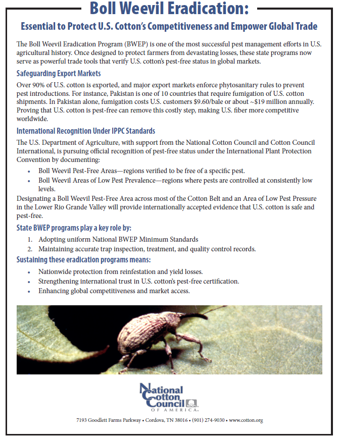 Arkansas Boll Weevil Eradication Foundation Arbollweevil Posts X 4507