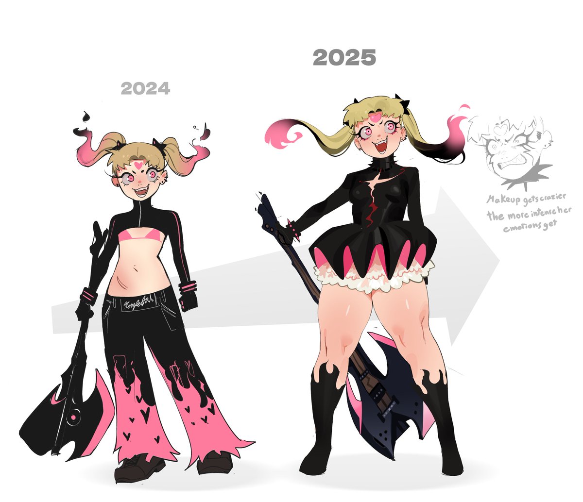 i made a new design for Cindy's magical girl transformation outfit! 勺 i ...