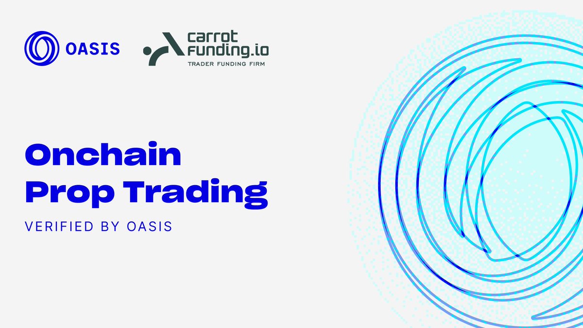1/ Carrot Funding is migrating its risk engine from AWS to the Oasis ...