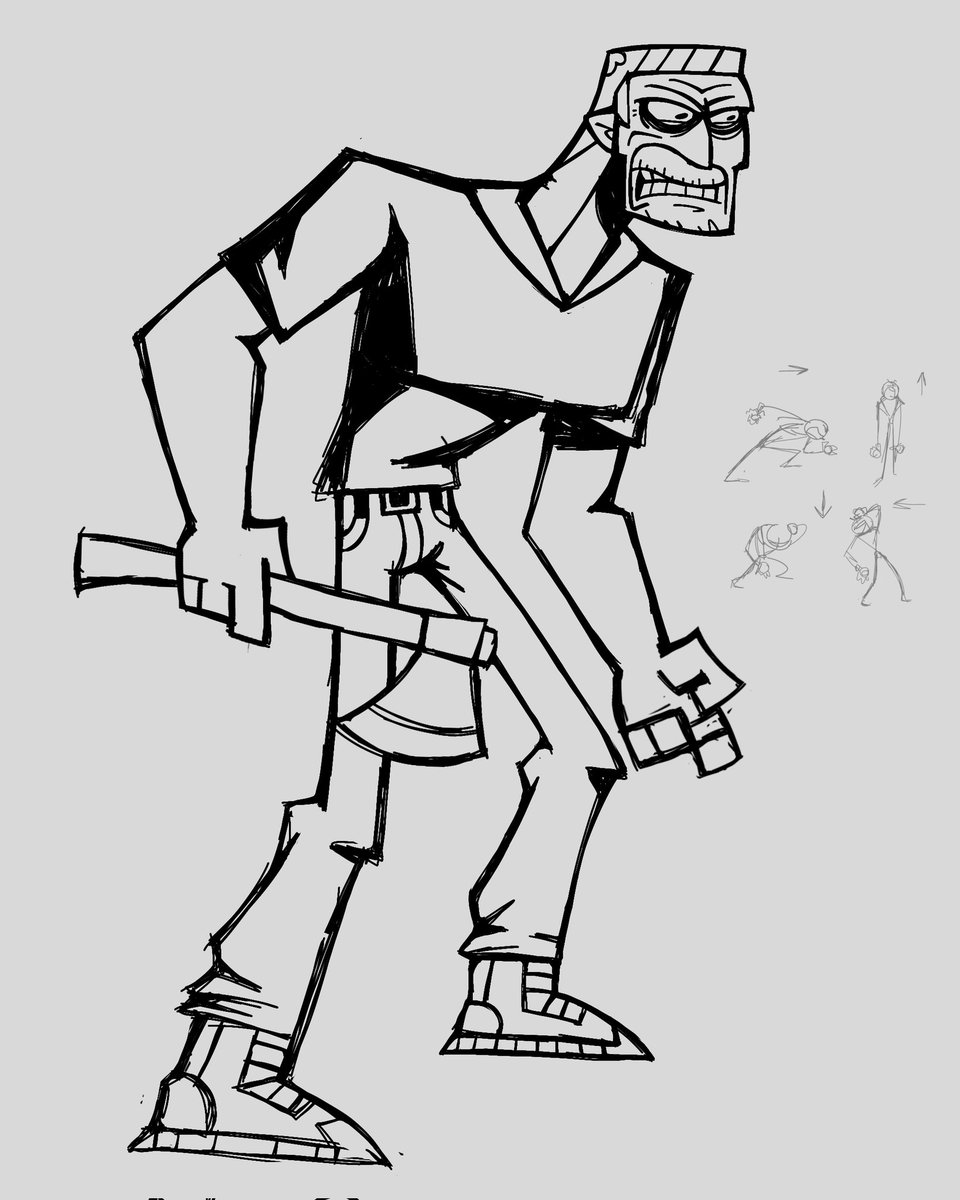 5) And finally - concepts for DBTG + unfinished sketch for idol sprite