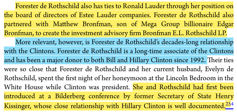 Lynn Forester de Rothschild, as a Deutsche Bank advisor, managed ...