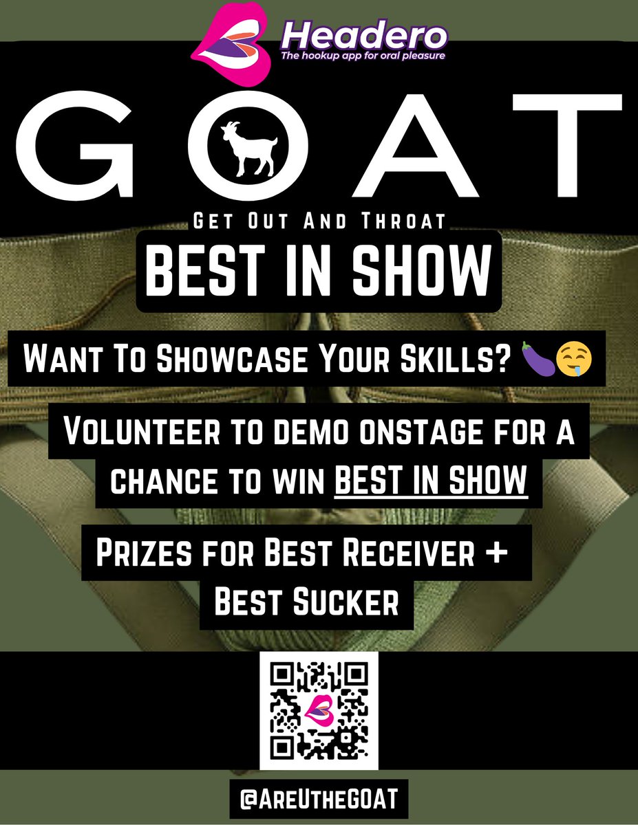 GOAT 🐐 by Headero 🫦 (@AreUtheGOAT) / Posts / X