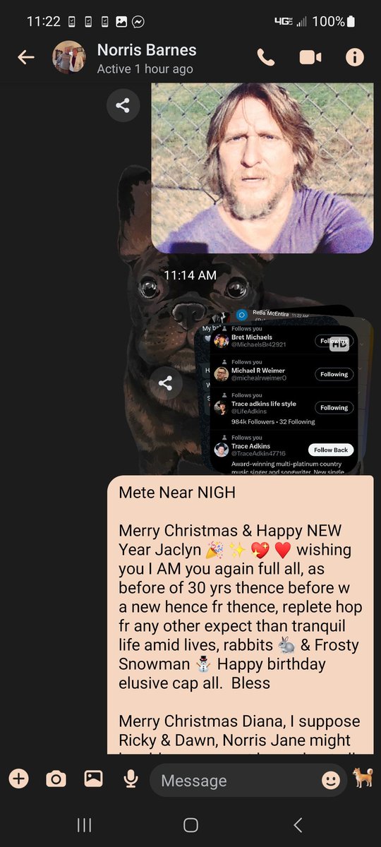 @TraceAdkins Your voice I quite excellent Trace will be really ...