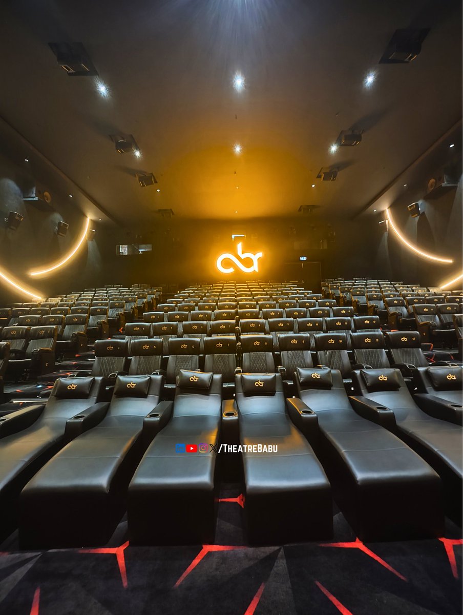 ABR Cinemas, Vijayawada is a 4-screen multiplex opening with the movie ...