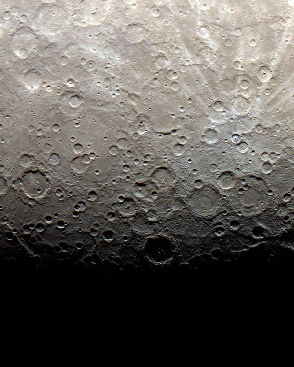 The Terminator on Mercury This is the name for the sharp boundary line ...