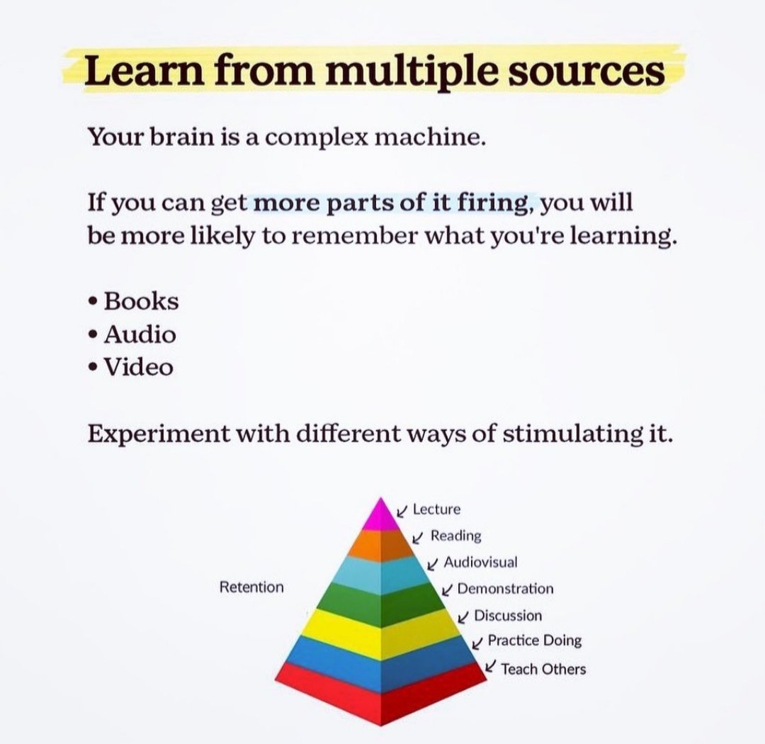 6 Techniques To Remember Everything You Learn: - Thread from Upper Intention @UpperIntention ...