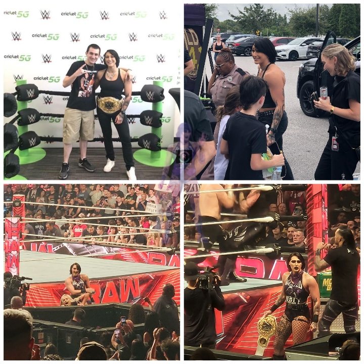 Tomorrow I get to see my beautiful hero @RheaRipley_WWE at Deadline ...