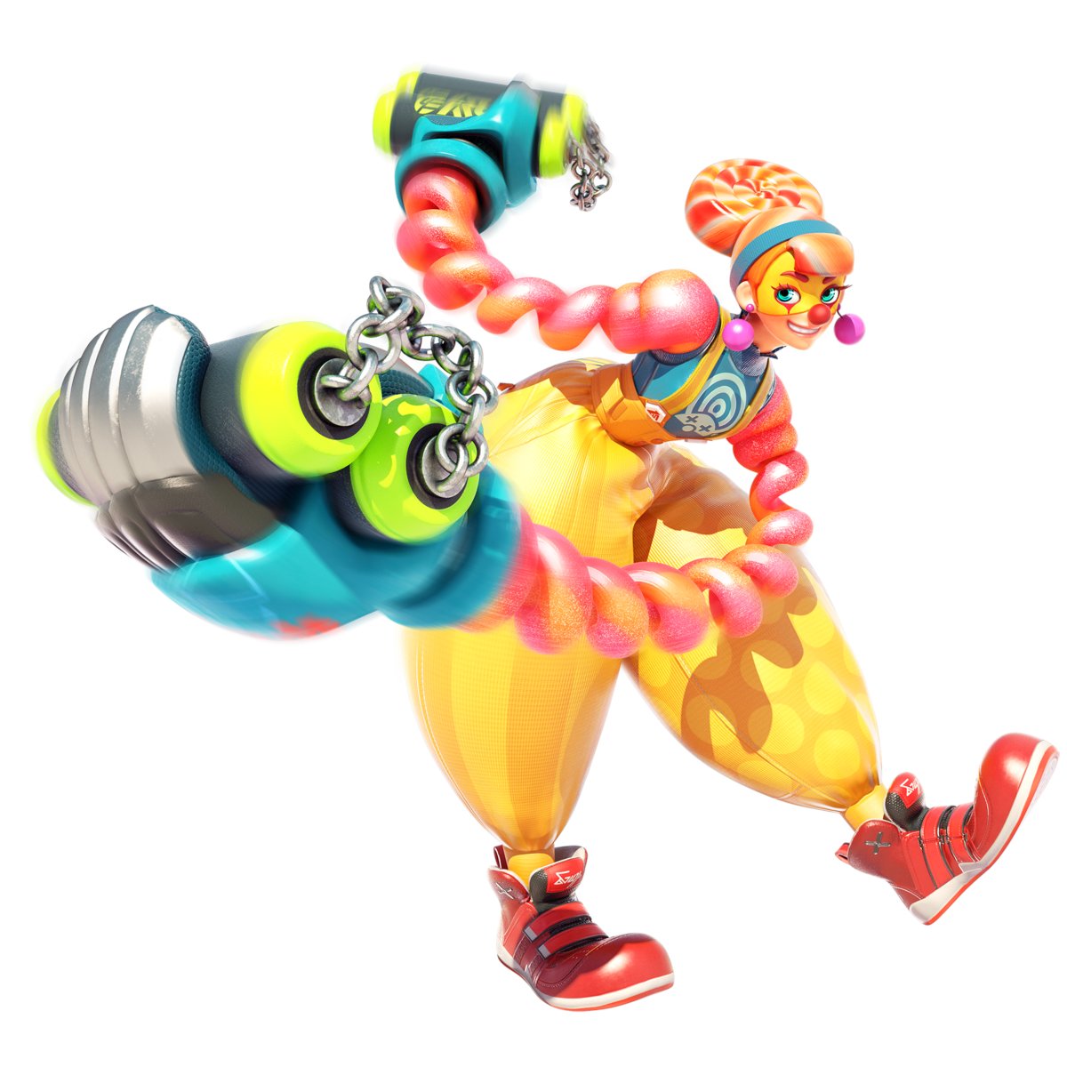 the fighting game girl of the day is lola pop ♡ arms