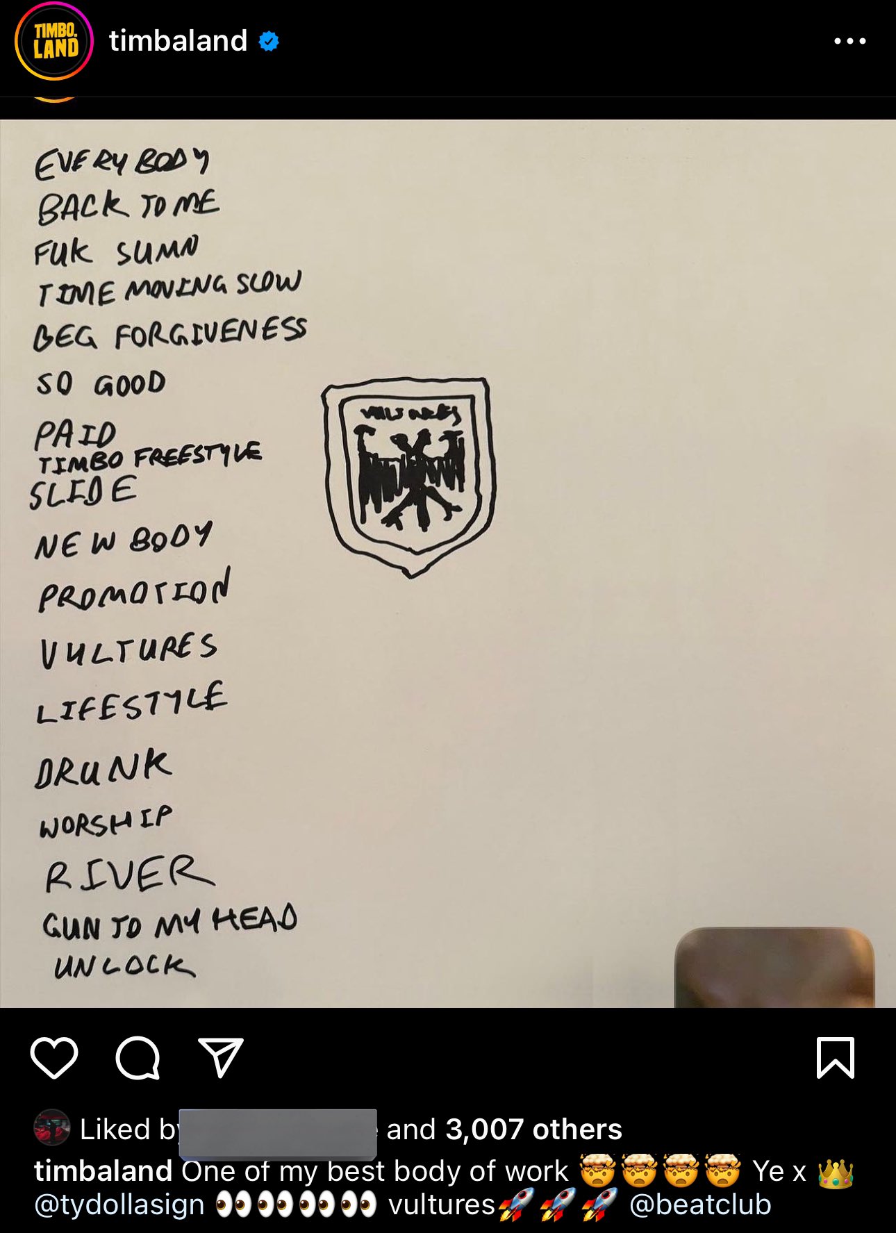 Album Timbaland Listen To Our Playlist For Timbaland's NFT.NYC Event