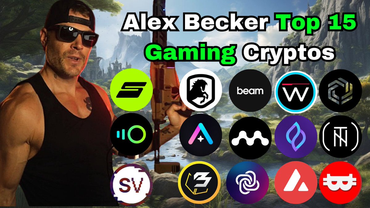 Alex Becker just revealed his 100x Gaming Portfolio! His picks cover ...