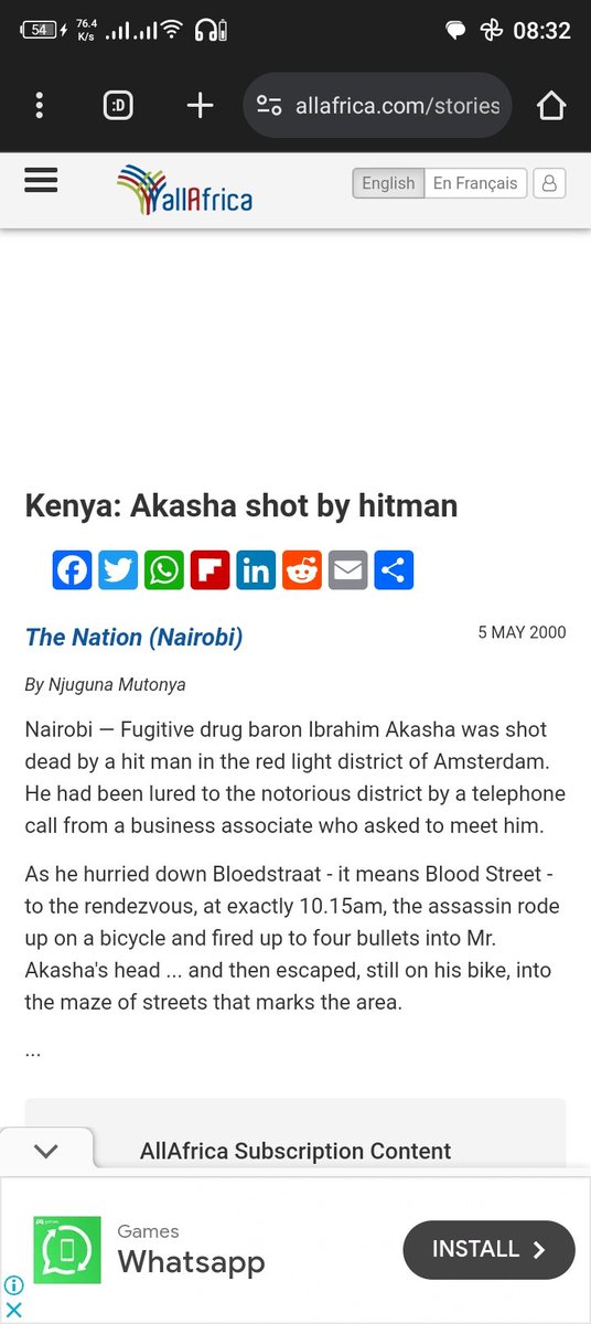 The STORY of Ibrahim Akasha How Akasha met his death leaving his sons ...