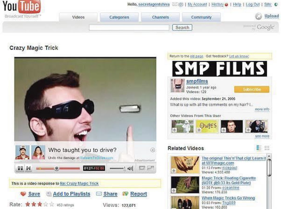 People think there was no ads on YouTube in the 2000s but… - Thread ...