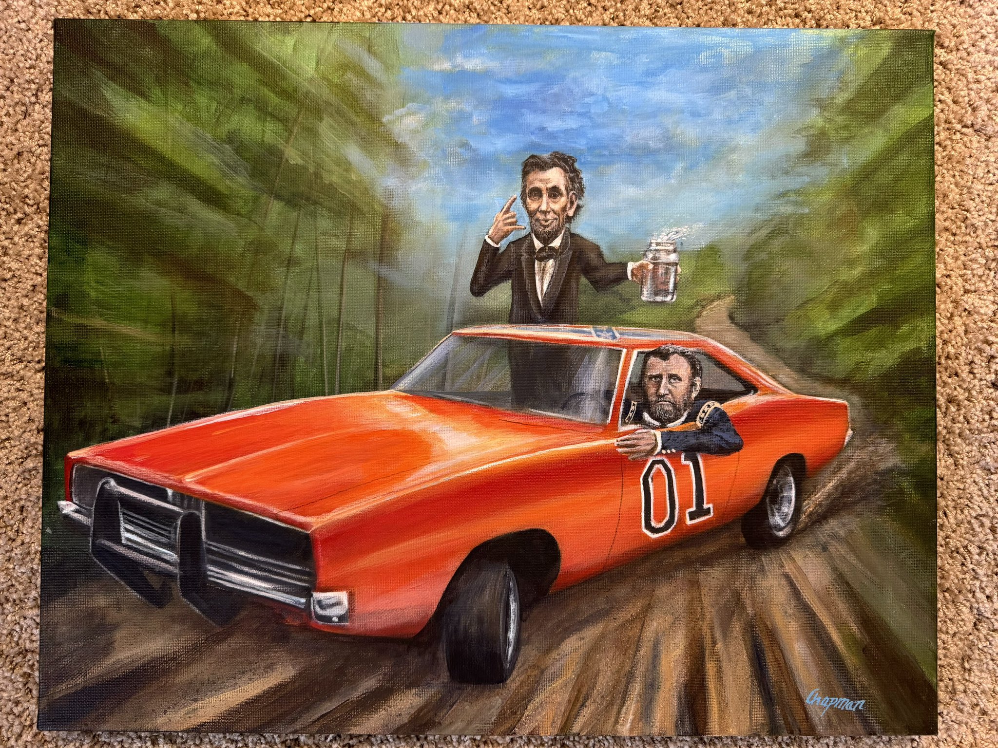 General Lee Art Wallpaper General Lee, Hot Pursuit.