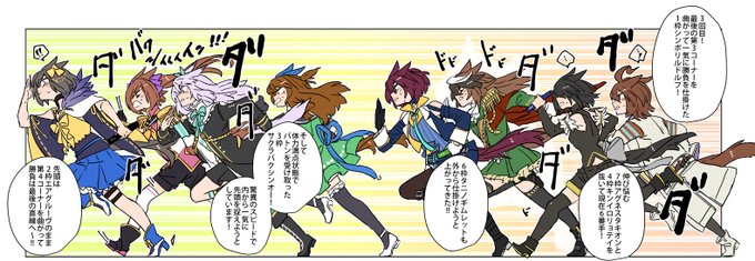 最後の第3～4コーナーの攻防はきっとこんな感じ | アスカ＠C106土曜西あ30ab さんのマンガ | ツイコミ(仮)