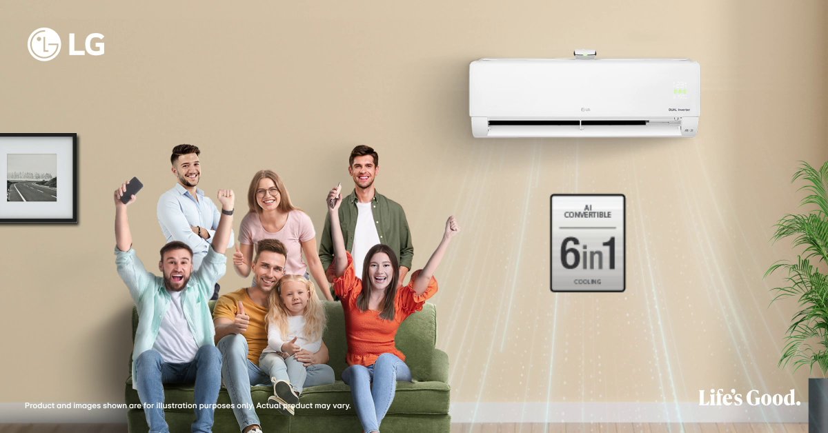 Lg Air Conditioner Banner