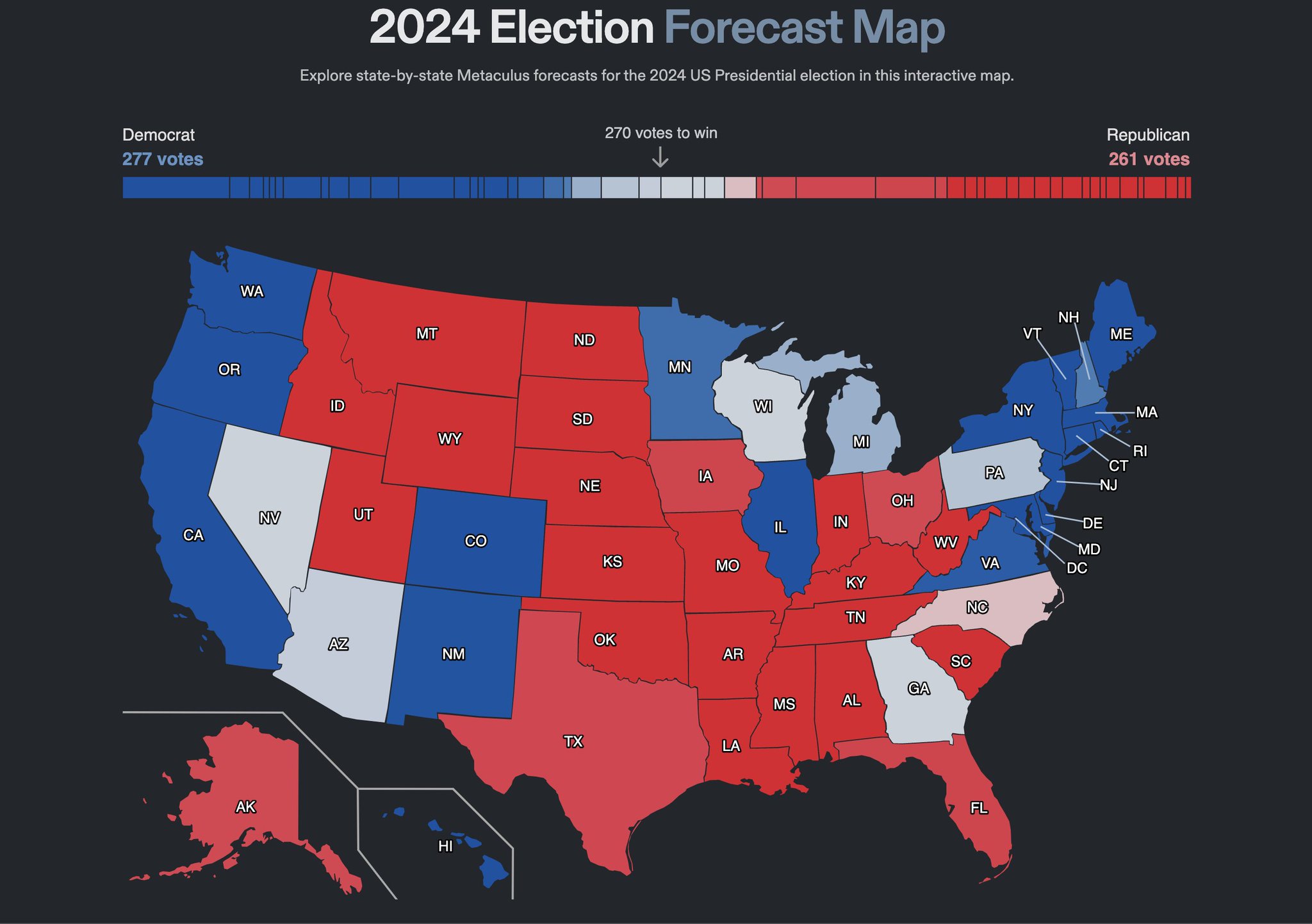 Presidential Electoral Map 2024 Marje Sharity Porn Sex Picture