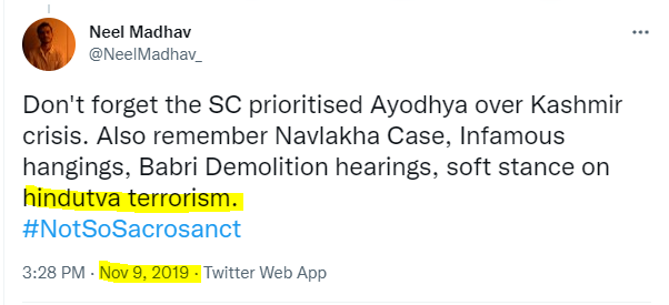 'Fu*k Hindu Rastra' 'Hindutva terrorism' 'Hindus are the next nazi ...