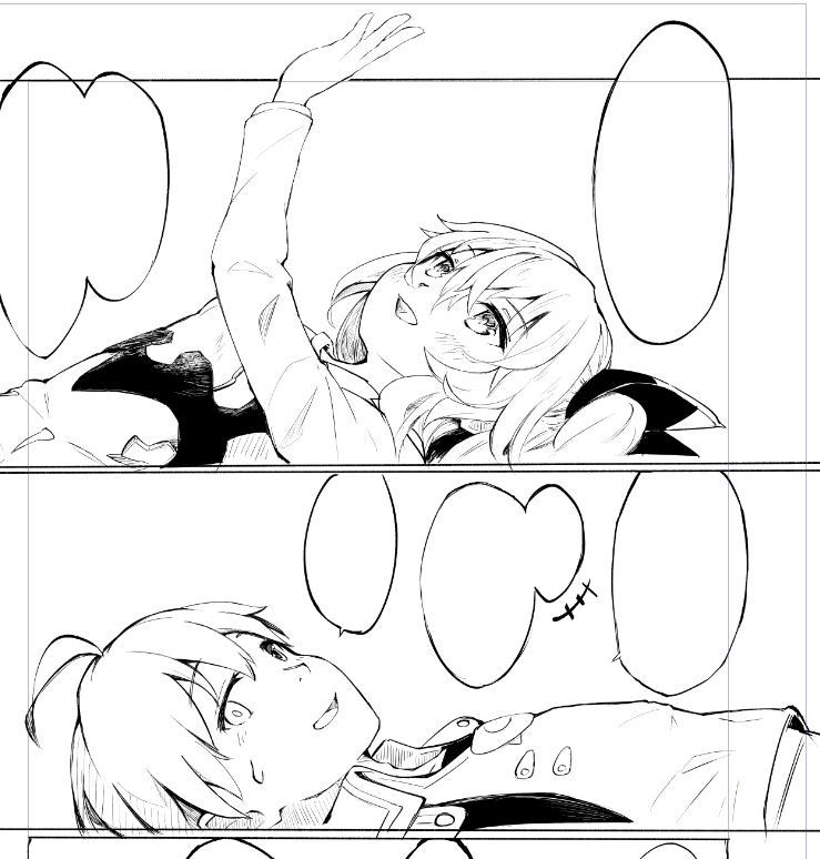 「これはただのオデちゃんとやってるからアピールなんですけど間に合うのか普通に心配になってきたな 」ひよ八の漫画