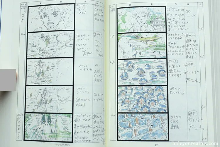 「Revel in Hayao Miyazaki's stunning watercolor storyboards fo ...