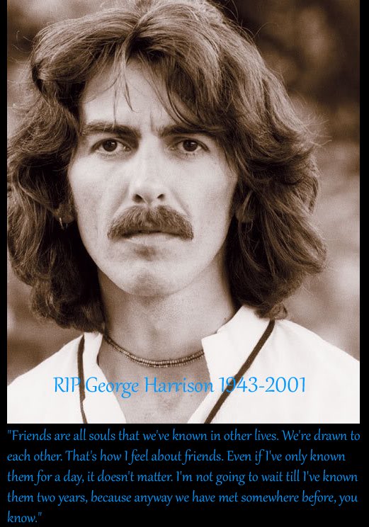 George Harrison Friendship Quotes