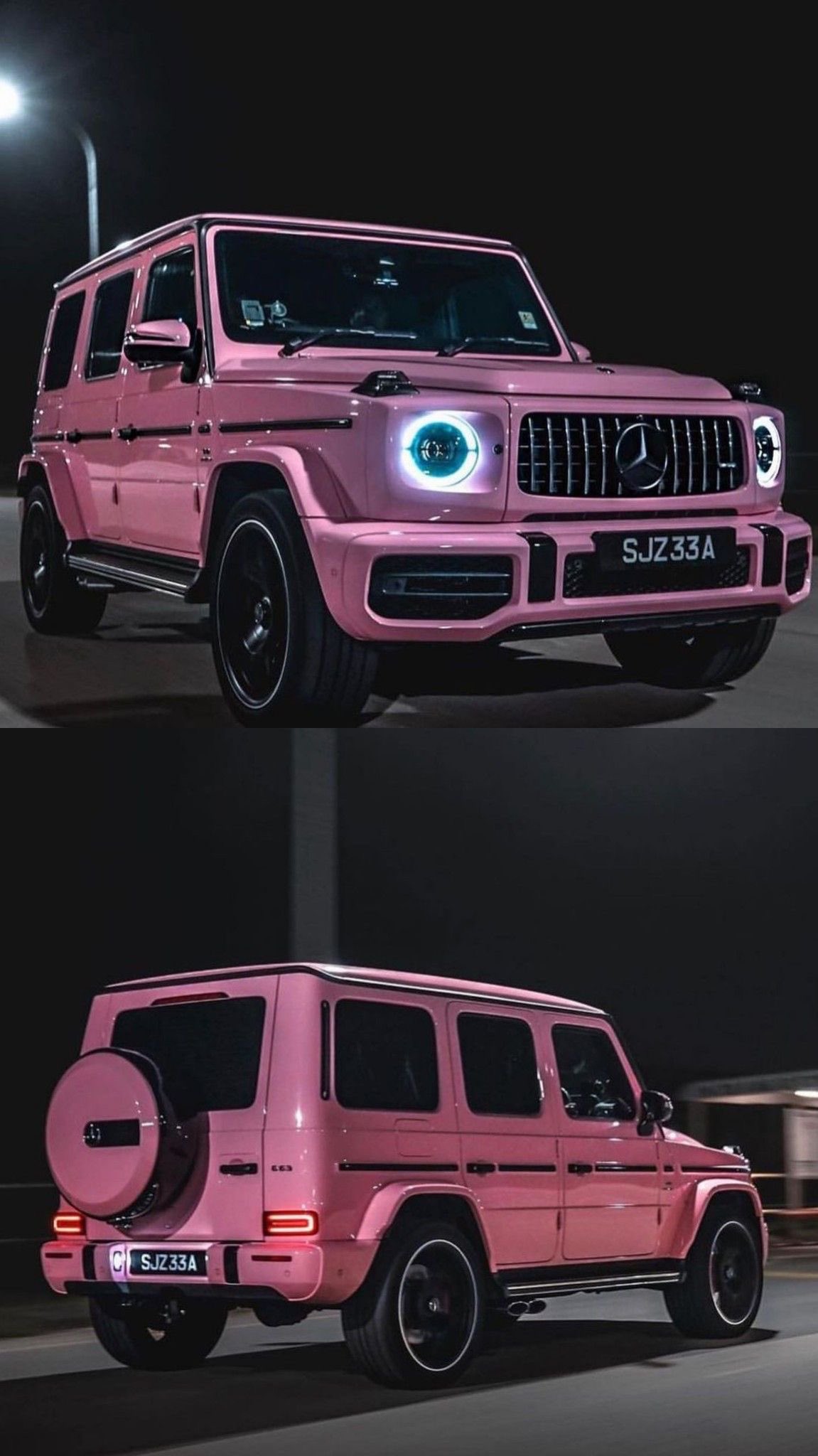 Pink Mercedes