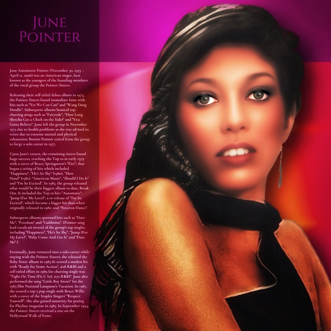 June Pointer's Instagram, Twitter & Facebook on IDCrawl
